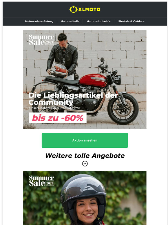 XLmoto: Die Lieblingsartikel der Influencer 👌 Jetzt entdecken! | Milled
