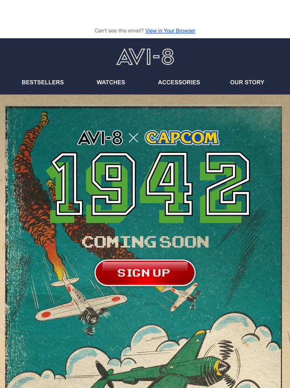 AVI-8: AVI-8 X Capcom 1942… Coming Soon | Milled