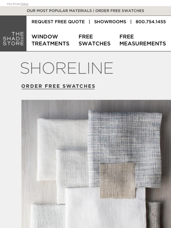 The Shade Store: NEW AERIN for The Shade Store | Milled