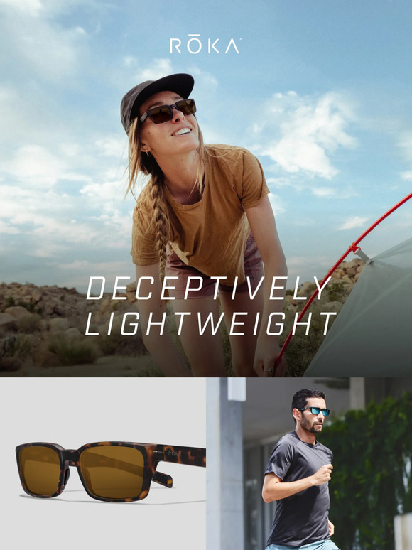 ROKA: They look heavy. They're anything but. | Milled