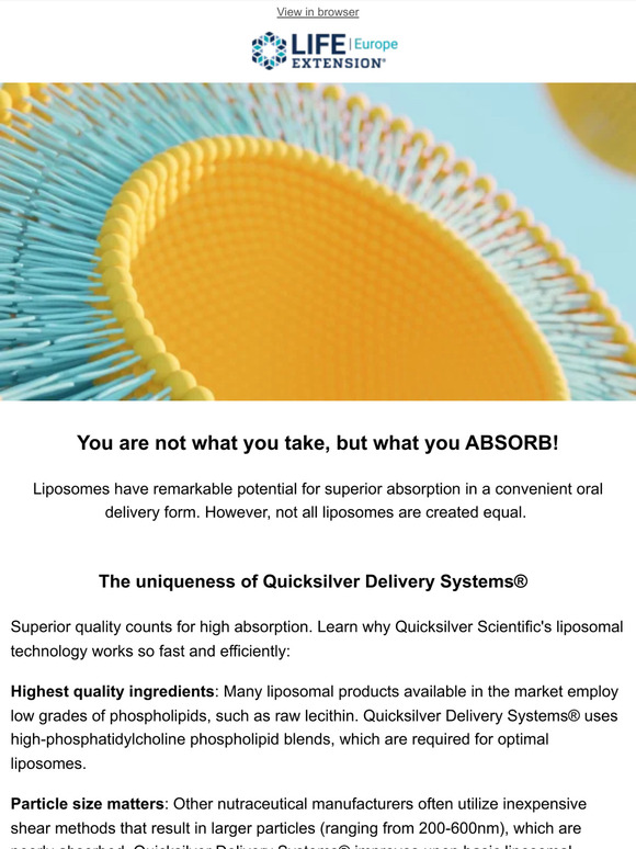 Life Extension: Boost your health fast & effectively | Milled