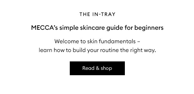 Mecca: The 3-step skin routine anyone can follow | Milled