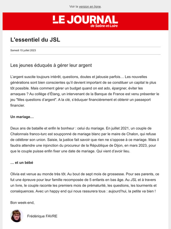 Le JSL: L'essentiel du JSL - Le couple franco-turc s'est " enfin ...