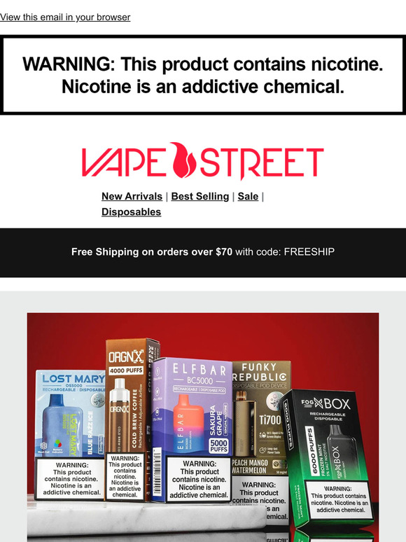 Vape Street: Best Tasting Disposable Vapes 2023 | Milled