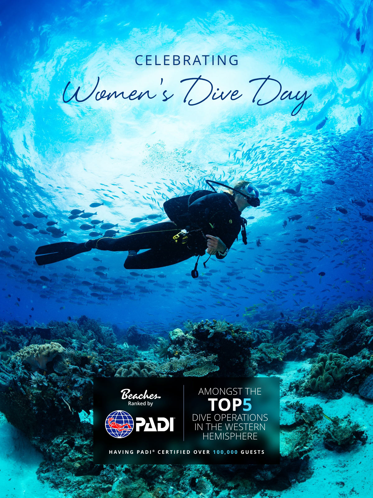 Beaches: Celebrating PADI® Women's Dive Day: Seek Adventure and ...