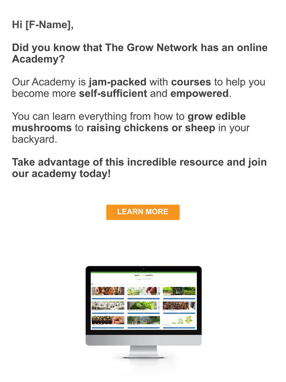 The Grow Network: Did you know The Grow Network has an Academy? | Milled