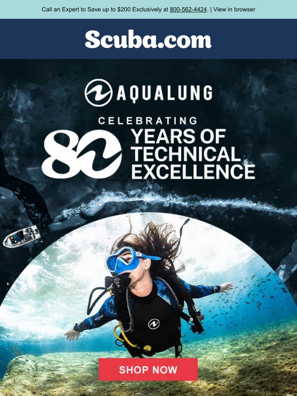 LeisurePro: Aqualung - 80 Years Of Technical Excellence | Milled