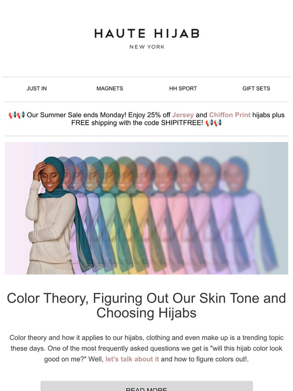 Haute Hijab: An easy guide to color theory & hijab hues 🎨 | Milled