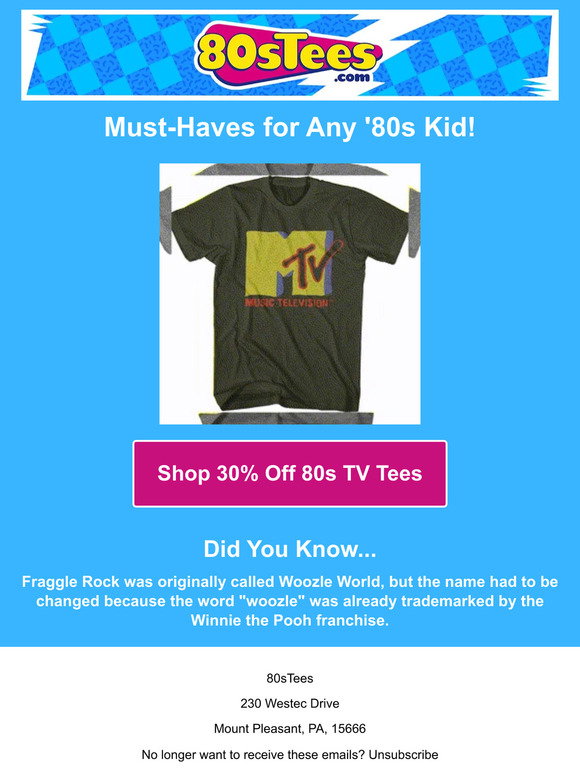 80sTees: Bring Back the Magic of Your Childhood! | Milled
