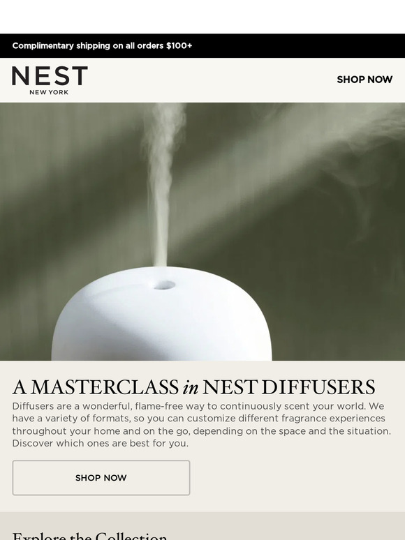 NEST: Your guide to NEST diffusers | Milled