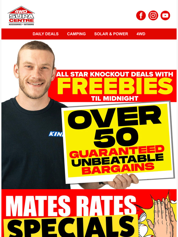 4WD Supacentre: ABSOLUTE FINAL CHANCE - Freebies On Top Of Insane ...