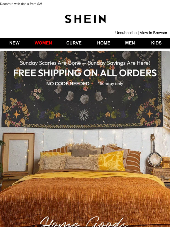 SHEIN: Home Is Where The Style Is | Milled