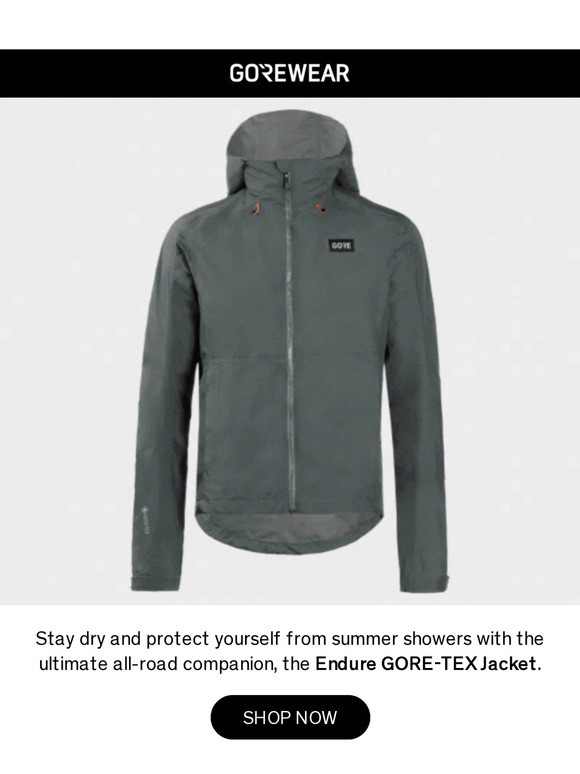 GORE WEAR: Outlast the storm in the Endure GORE-TEX Jacket | Milled