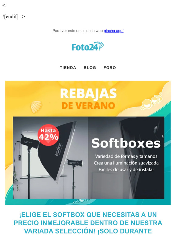 Foto24: 💡 SOFTBOXES: ¡Hazte con el modelo que te conviene a un precio ...