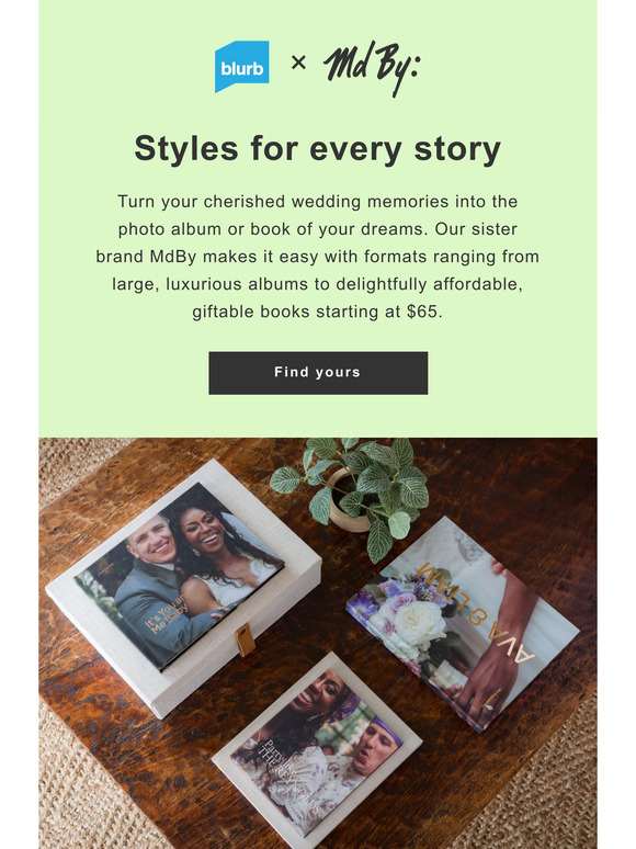 Blurb: What’s your wedding album style? | Milled