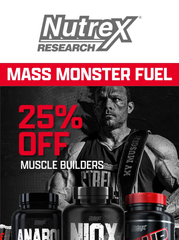 Nutrex Research: Want To Stay SMALL? Don't Open This... | Milled