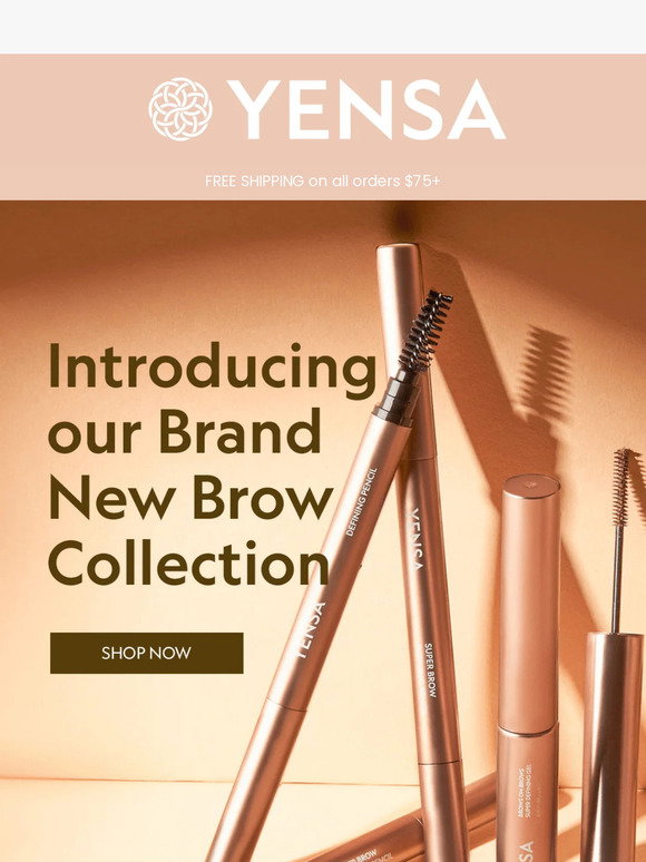 Yensa: Introducing Our Brows on Brows Collection | Milled