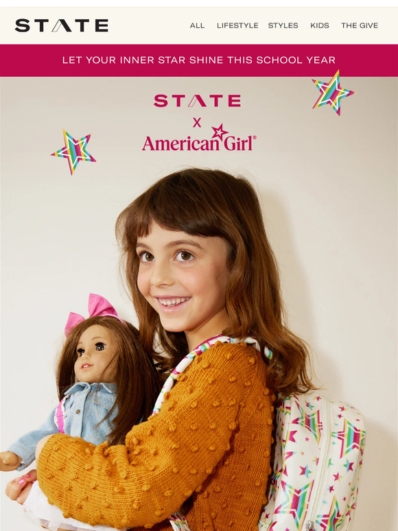State Bags: Introducing: STATE x American Girl 💫 | Milled