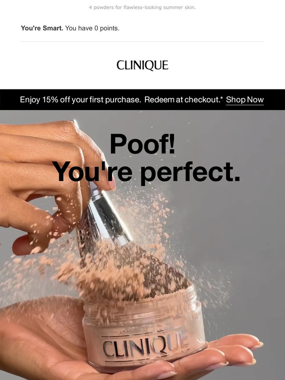 Clinique: Powders with a purpose. | Milled