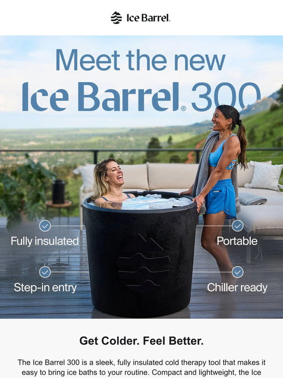 Ice Barrel: Introducing the Ice Barrel 300 🧊 | Milled
