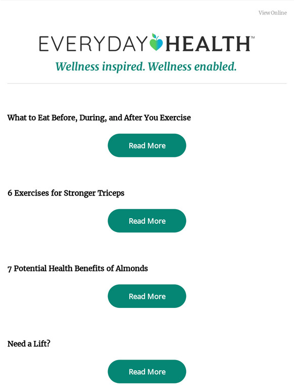 Everyday Health: What to Eat Before, During, and After You Exercise ...