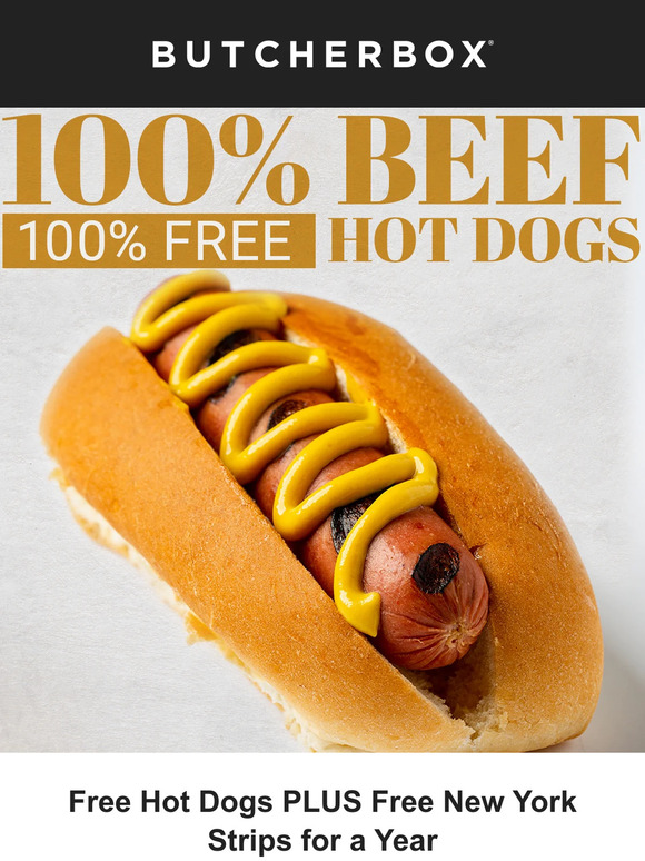 ButcherBox: Free Beef Hot Dogs | Milled