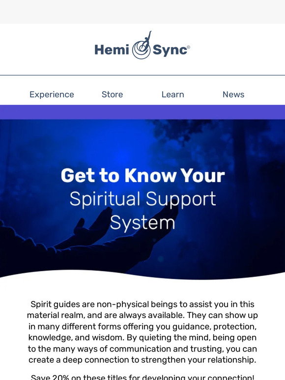 Hemi-Sync: Get to Know Your Spiritual Support System | Milled