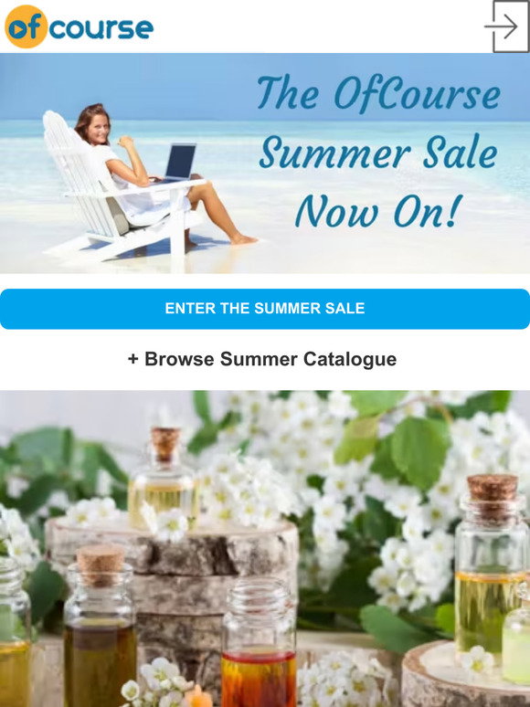 Of Course: Summer Sale Now On: £20 Courses All Week! | Milled