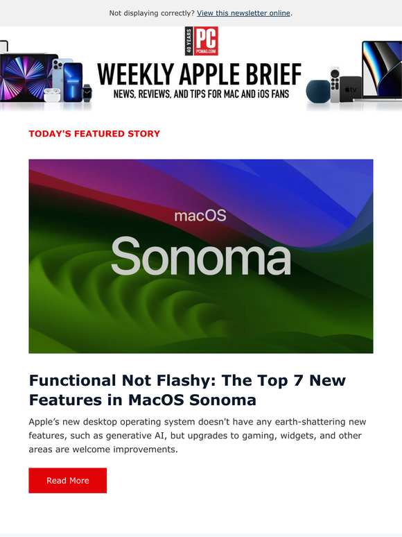 PC Mag Shop: Top 7 New Features in MacOS Sonoma | A 3D-Printed Apple ... PC Mag Shop: Top 7 New Features in MacOS Sonoma | A 3D-Printed Apple ...