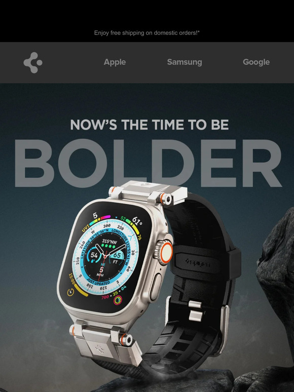 Spigen: NEW: DuraPro Armor Band | Milled