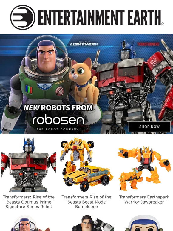Entertainment Earth: Robosen Robots 🤖🤖 Pre-Order Now! | Milled