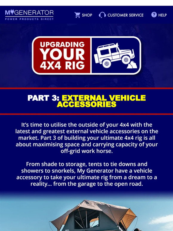 My Generator: Upgrading Your 4x4 Rig: External Vehicle Accessories 🚙 ...