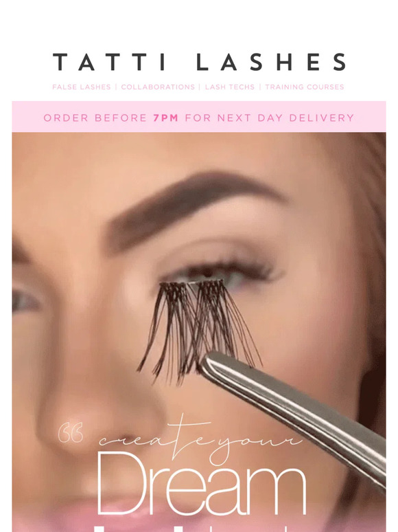 Tatti Lashes: Create Your Dream Lash...☁️ | Milled