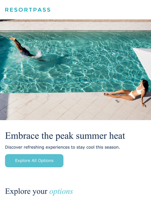ResortPass: 3 Ways to Beat the Heat with ResortPass 🌊☀️ | Milled
