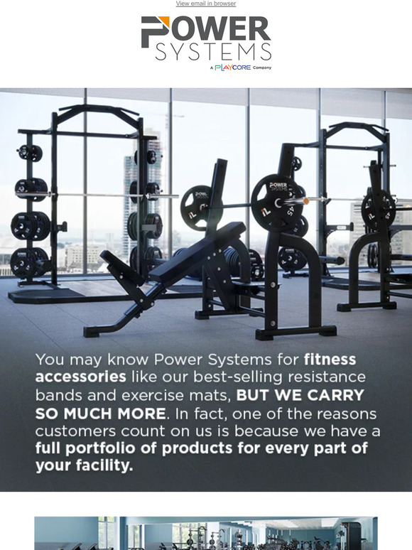Power Systems: Equipment options for every gym | Milled