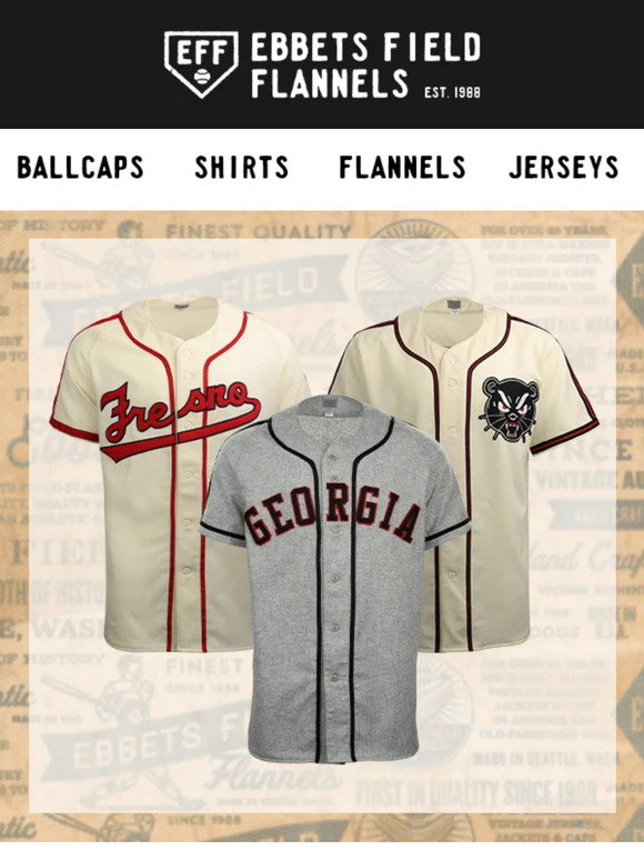 Ebbets Field Flannels: 6 NEW collegiate flannels are here! | Milled