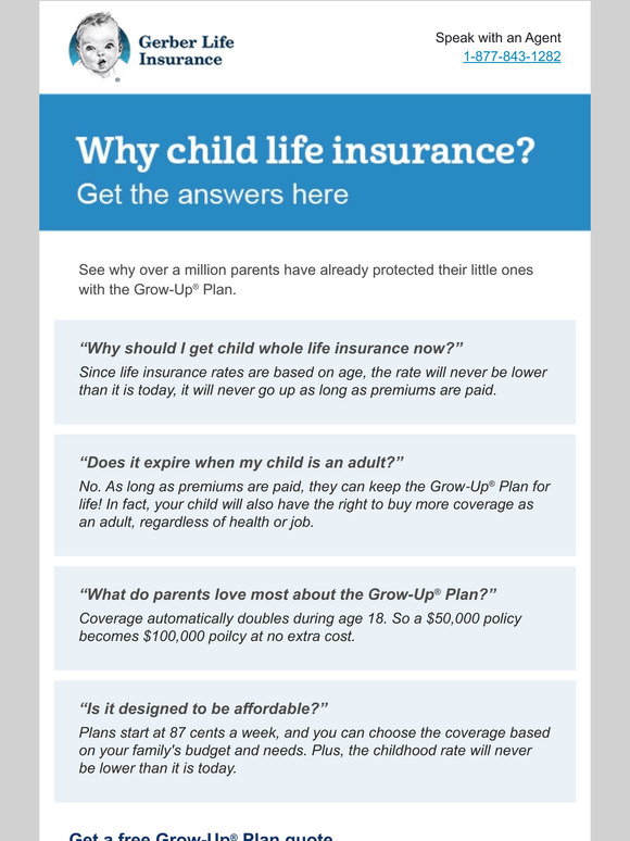 Gerber Life: Why parents are choosing child life insurance | Milled