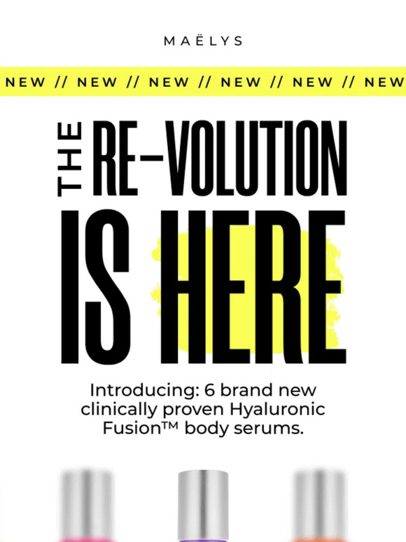 Maelys Cosmetics: The RE-VOLUTION is here ️ | Milled