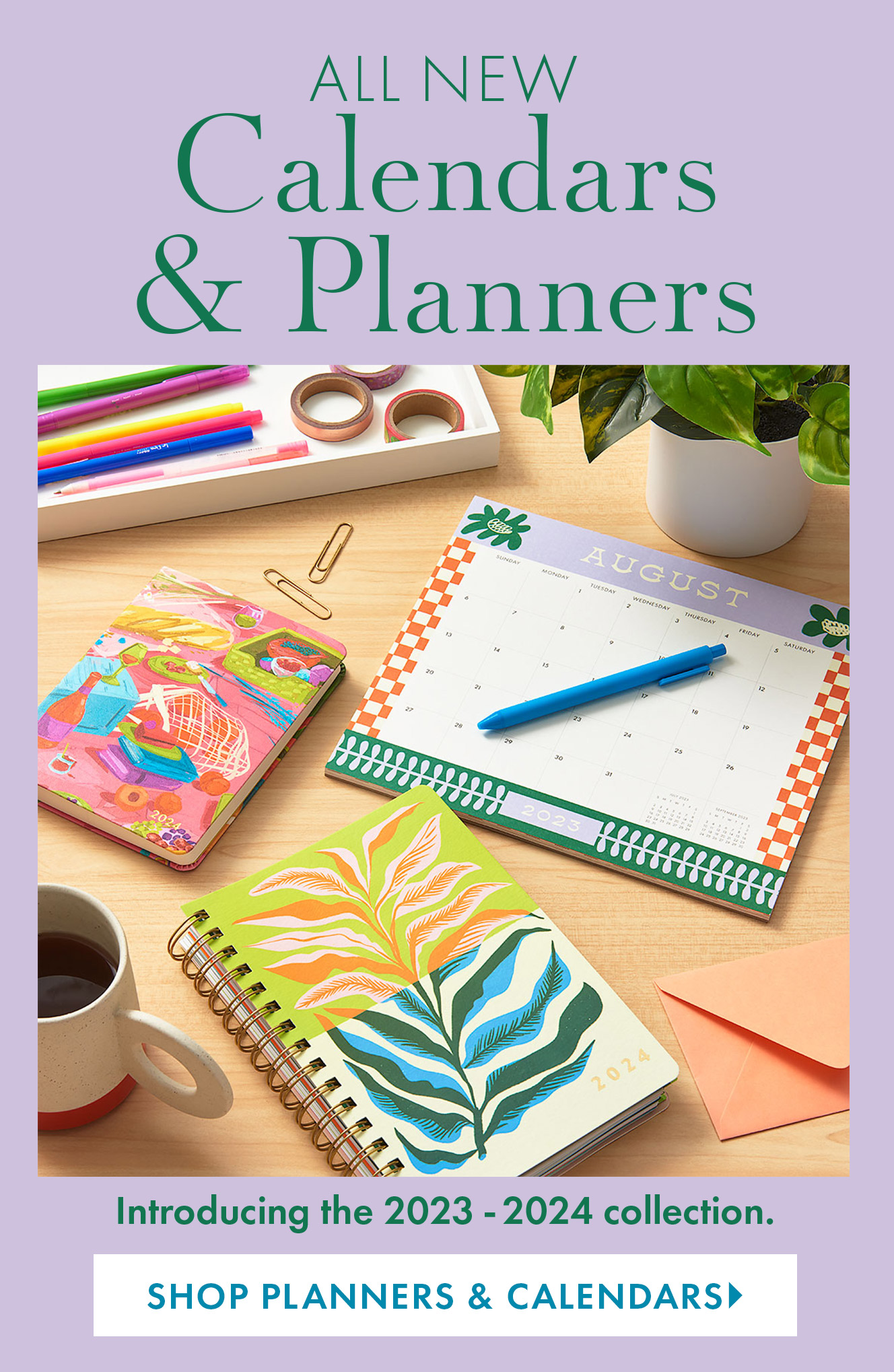 Paper Source: All New Calendars & Planners are Here! | Milled