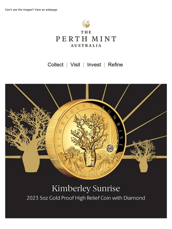 The Perth Mint: Secure the magnificent Kimberley Sunrise today | Milled