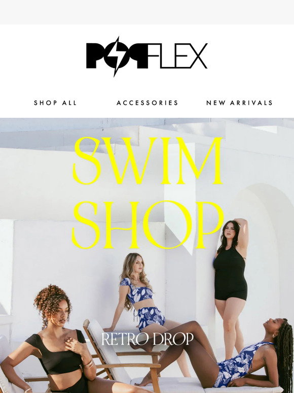 POPFLEX: Just Dropped: Retro Swim | Milled