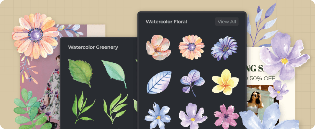 Pixlr: Discover the magic of Pixlr's Watercolor Elements this July ...