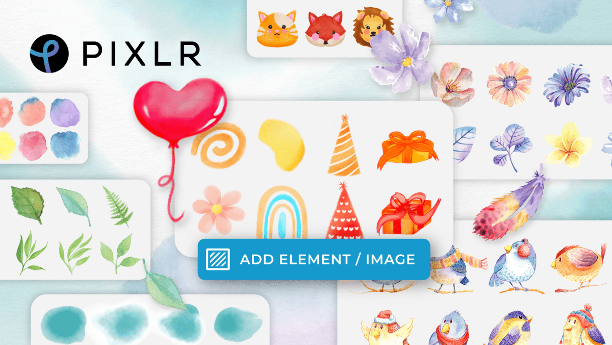 Pixlr: Discover the magic of Pixlr's Watercolor Elements this July ...