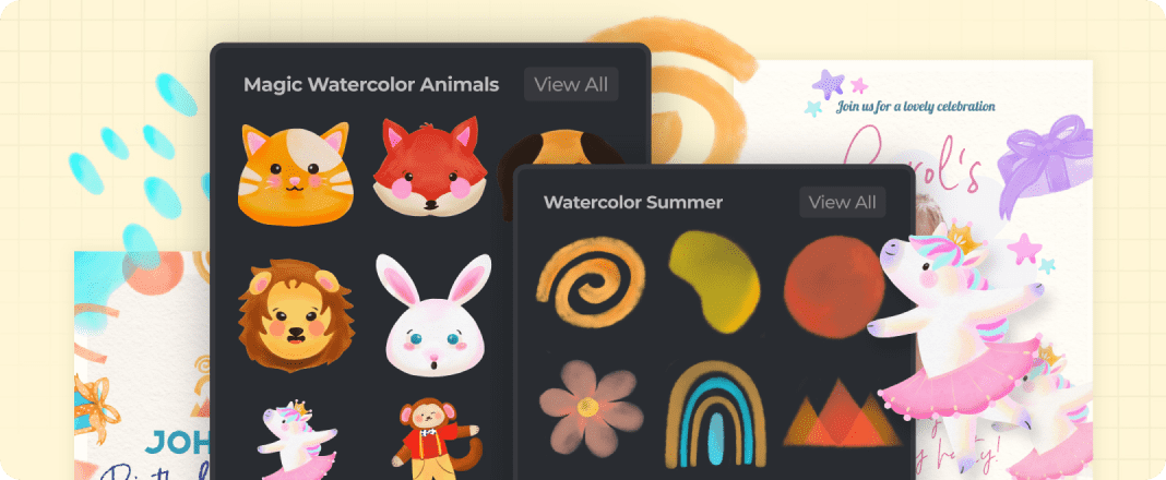 Pixlr: Discover the magic of Pixlr's Watercolor Elements this July ...