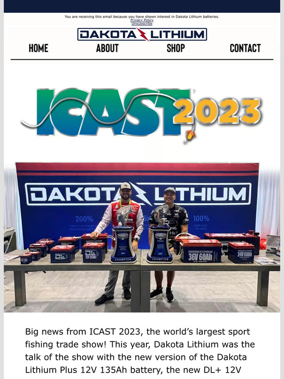 Dakota Lithium: ICAST 2023 Recap! | Milled