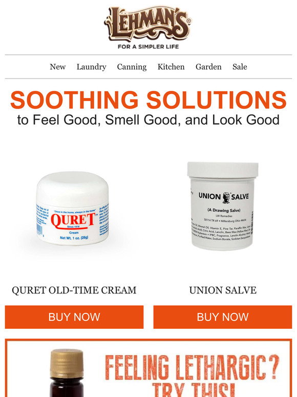 Lehman's: Soothing Solutions to Feel Good, Smell Good, and Look Good 😊 ...