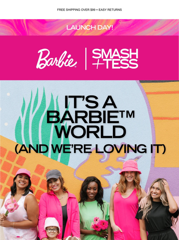 Smash + Tess: Barbie™ x S+T Is Here! 💞 | Milled
