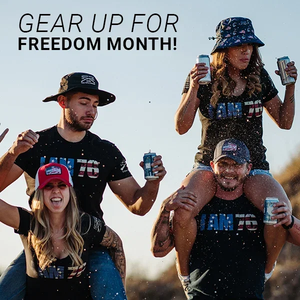 Grunt Style: Show Your Pride with the I AM 76 Collection: Patriotic T ...