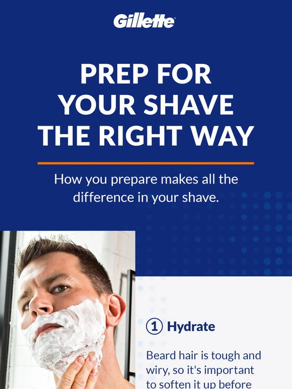 Gillette: A smoother shave in 3 steps | Milled