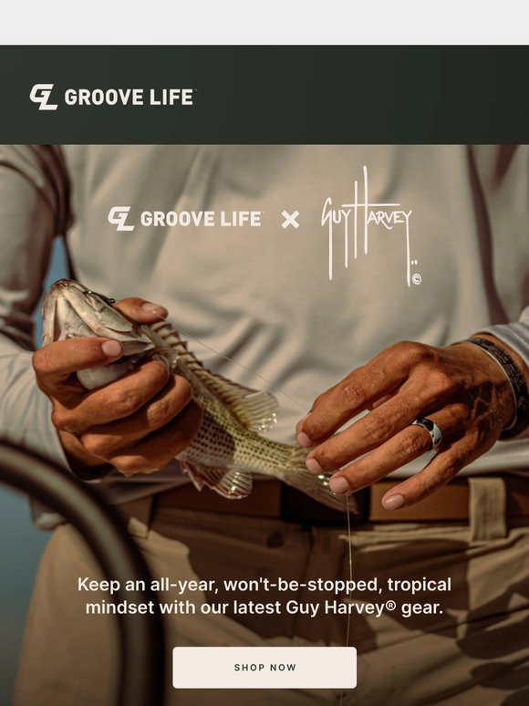 Groove Life: BRAND NEW Guy Harvey Rings and Belts Are Here! | Milled